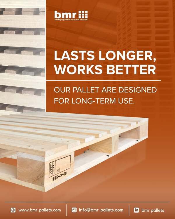 Reliable Wood Pallet Jakarta Supplier | PT BMR Gresik